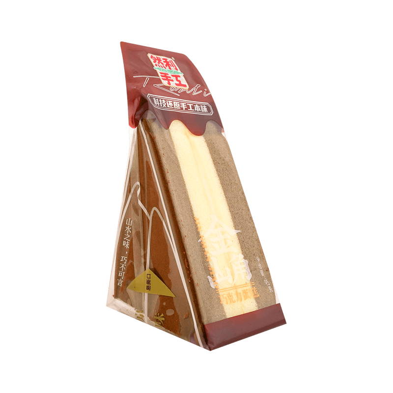 [Self-operated] China Ranli Golden Triangle Cake Chocolate Flavor Cake ...