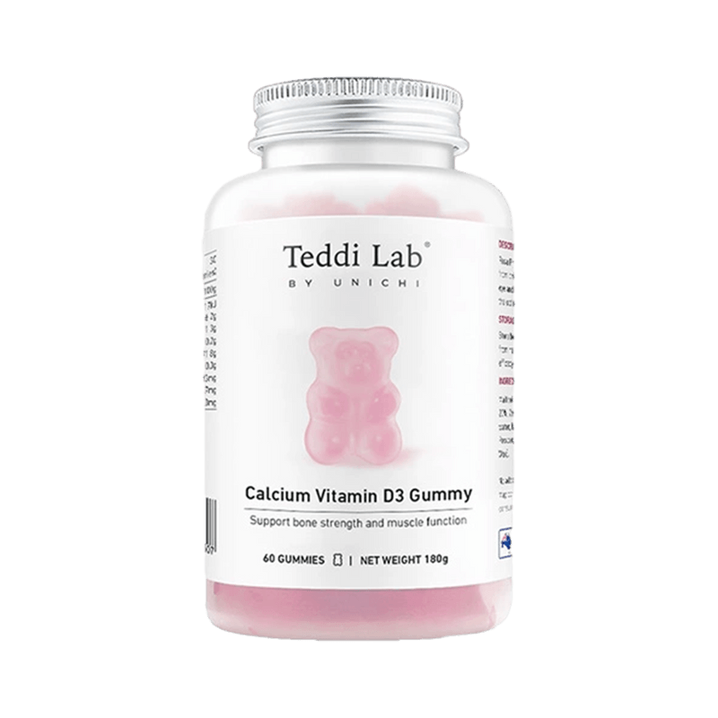 [Self-operated] Australian UNICHI Calcium D3 Gummy Bears Women's ...