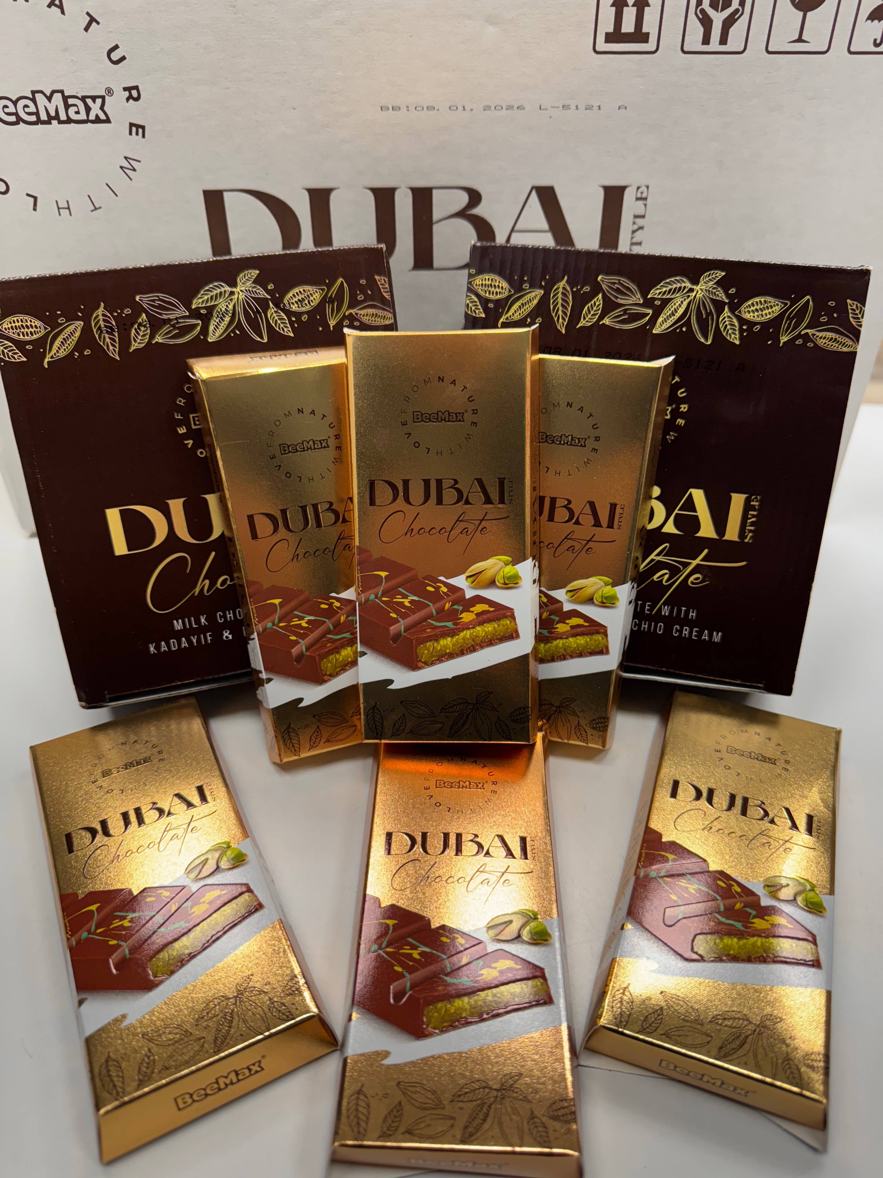 [Self-operated] Turkish Beemax Dubai Chocolate 95g – Beauty Corner