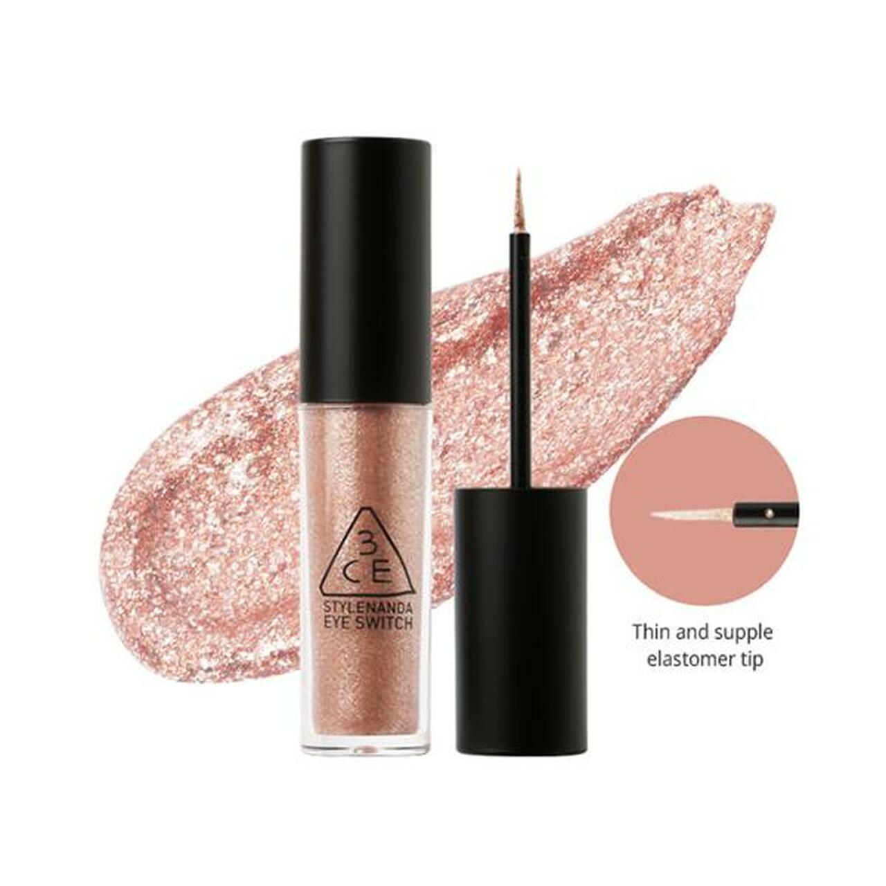 【自营】韩国3CE 一滴泪液体眼影EYE SWITCH细腻珠光 #DALSEGNO 香槟金闪 4.5g – Beauty Corner